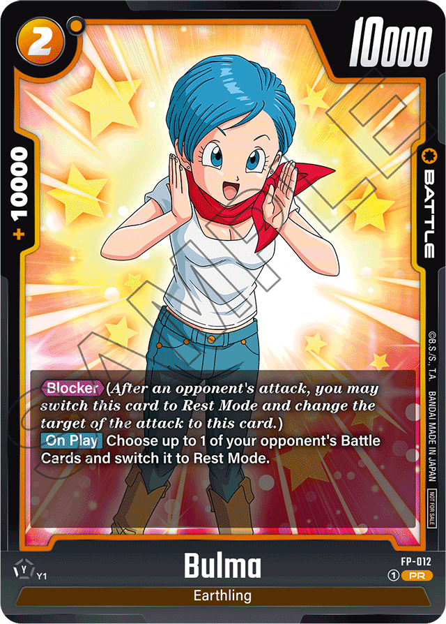 Bulma - FP-012 - Fusion World Promotion Cards and Packs - Promo - FP-0 – MEXPLAY