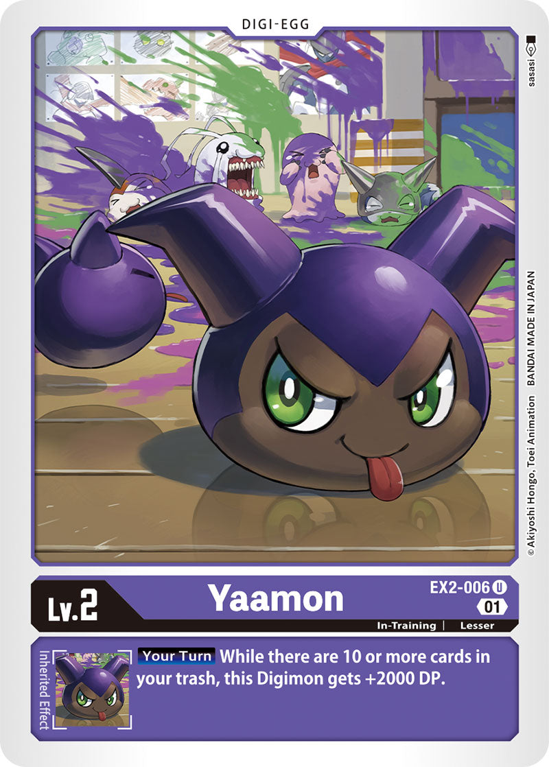 Yaamon - Digital Hazard - Uncommon - EX2-006 U – MEXPLAY