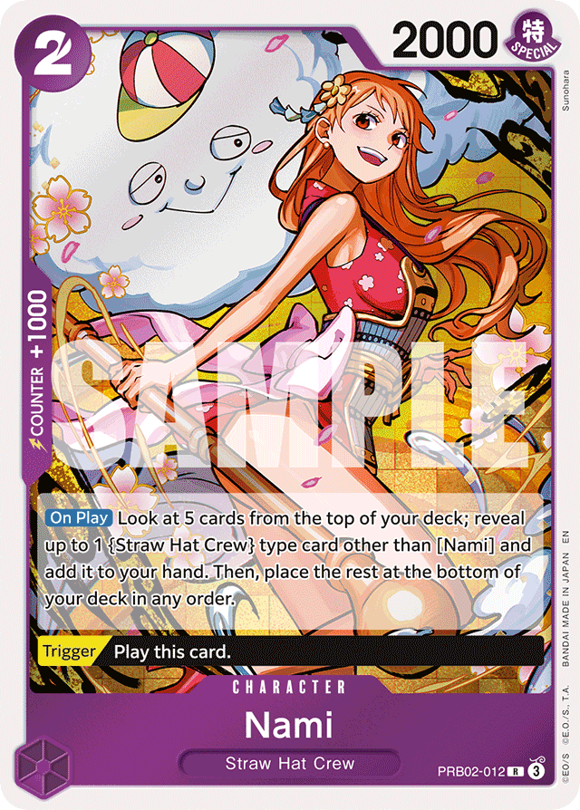 Nami - Premium Booster -The Best- Vol. 2 - R - PRB02-012 – MEXPLAY