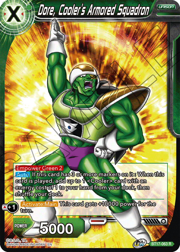 Dore, Cooler's Armored Squadron - Ultimate Squad Pre-Release Cards - R ...