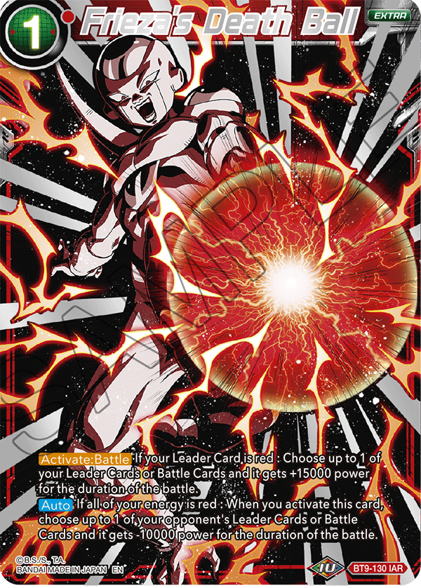 Frieza's Death Ball - Collector's Selection Vol. 1 - Iconic Attack Rar ...